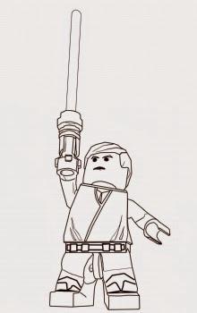 star wars lightsaber coloring pages
