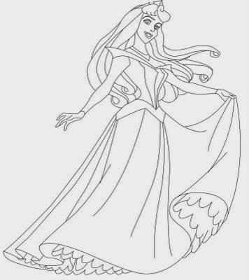 briar rose coloring pages